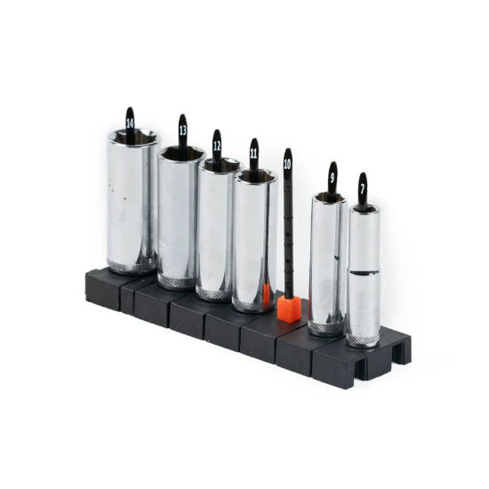 Tool Market. Tool Box Widget TBW-PRO-SO14MM - 1/4" Socket Stems - Metric